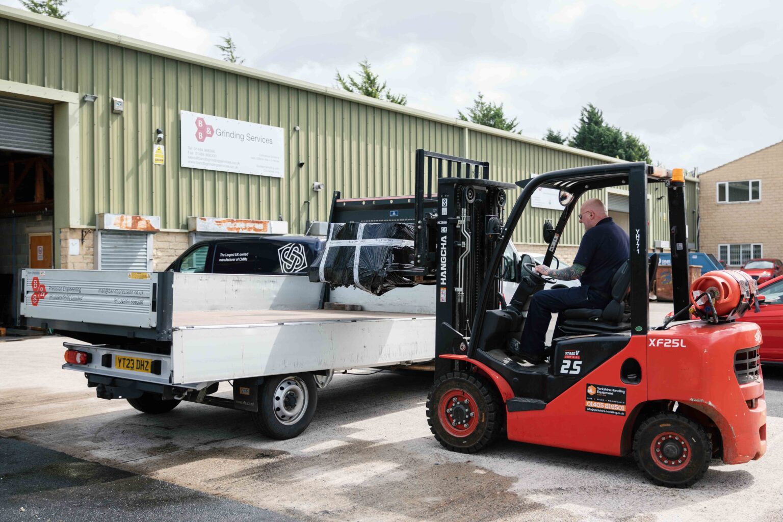 CNC Machining & Precision Engineering Huddersfield | B&B